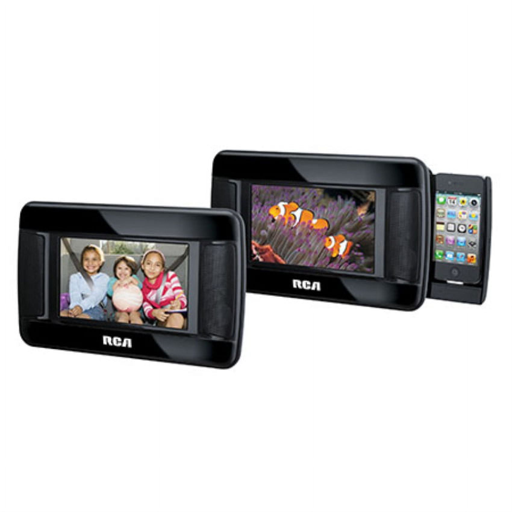 7" Dual Screen Mobile DVD Player w/Dock - Walmart Business Supplies