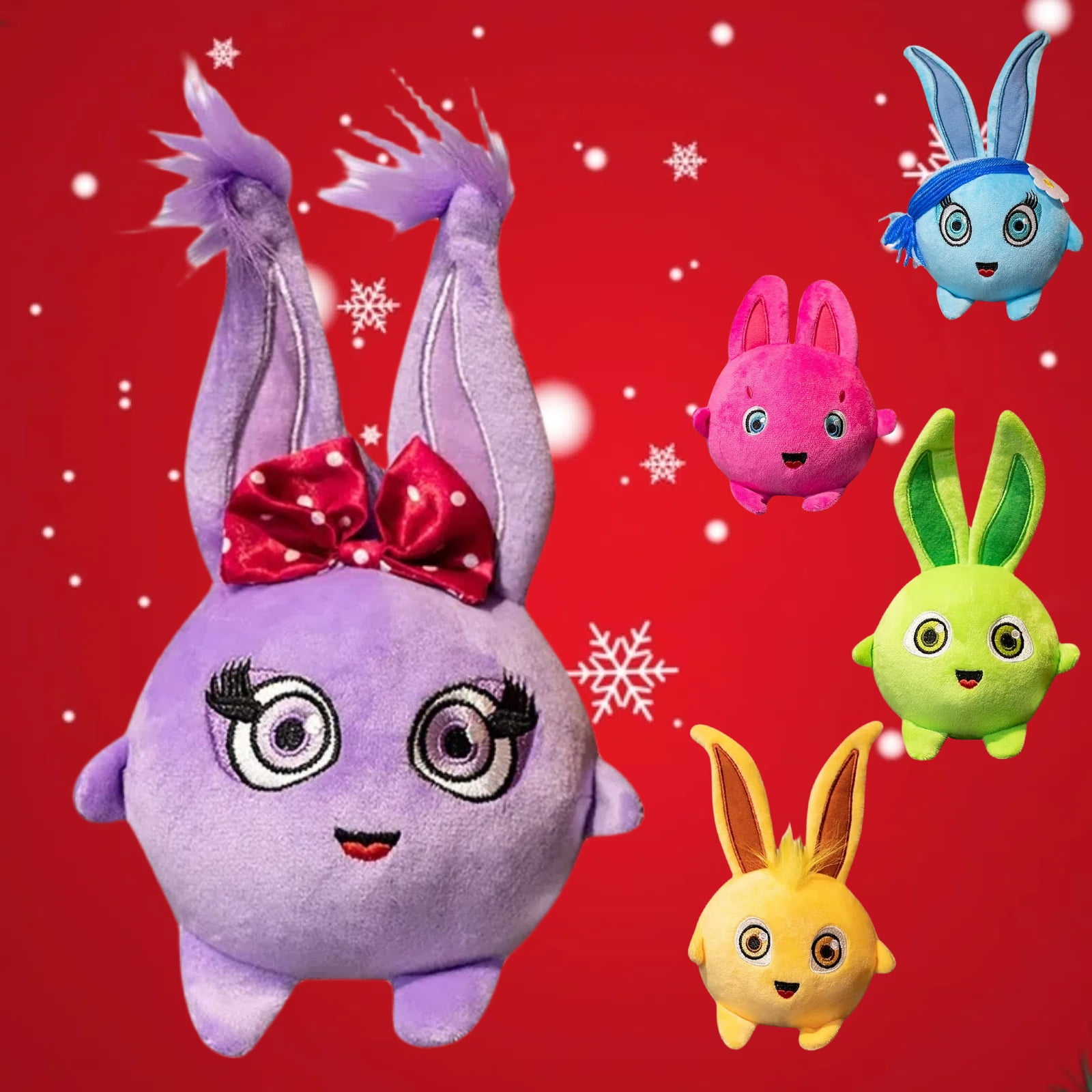 7" Easter Plush Toy Sunny Bunnies Iris Plush Toys Kids Border Sunny ...