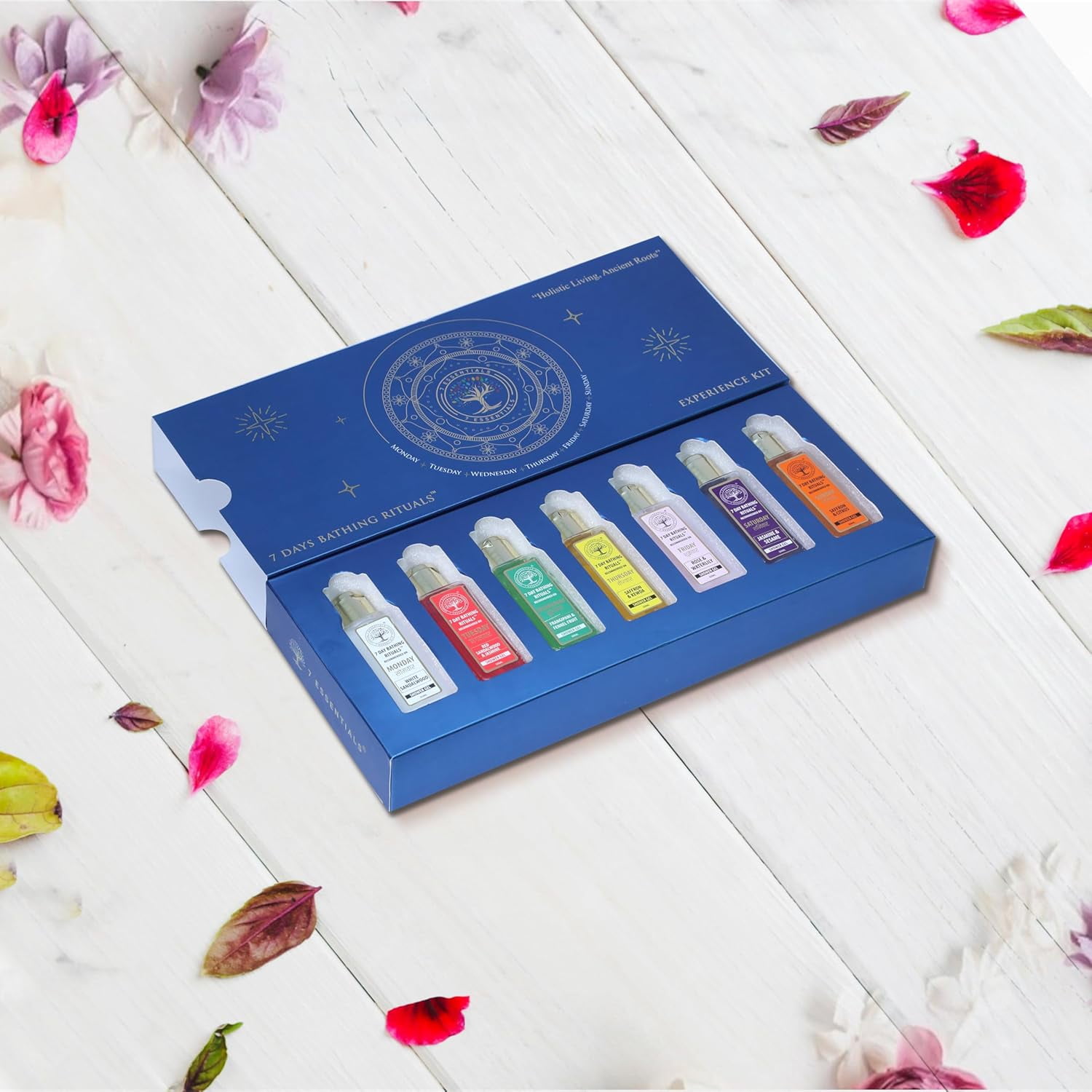 7 Essentials Body Wash Shower Gel Kit for Men 7 Nourishing Body Wash ...