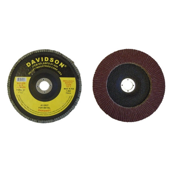7" Flapper Flap Sanding Wheel Disc 40 Grit - Walmart.com