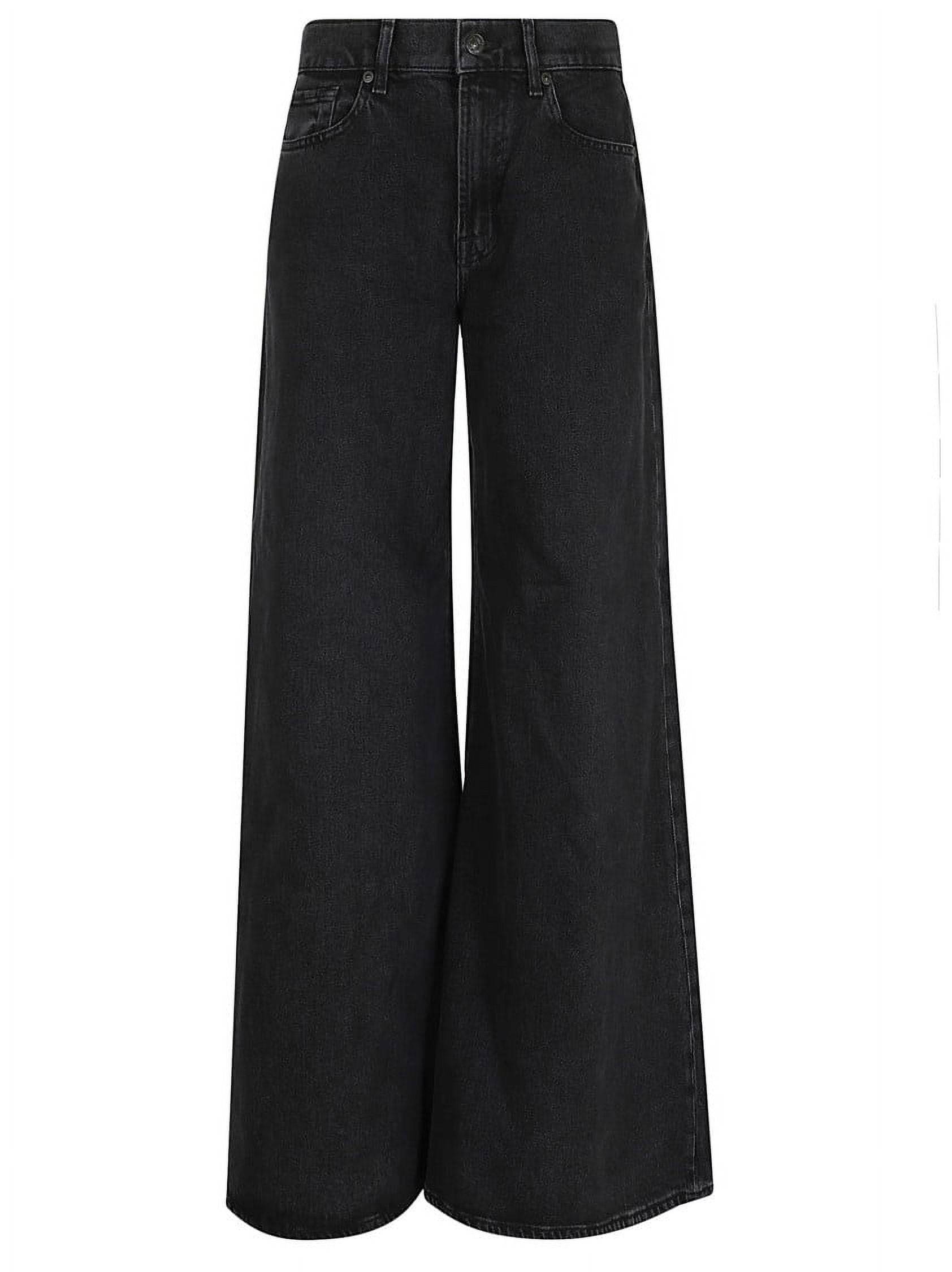 7 For All Mankind High-Waisted Wide Leg Jeans (Women's) - Walmart.com