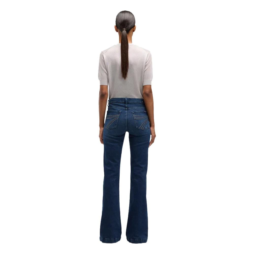 7 For All Mankind Womens 7FAM Spill with Raw Dojo Jean 29 Denim ...