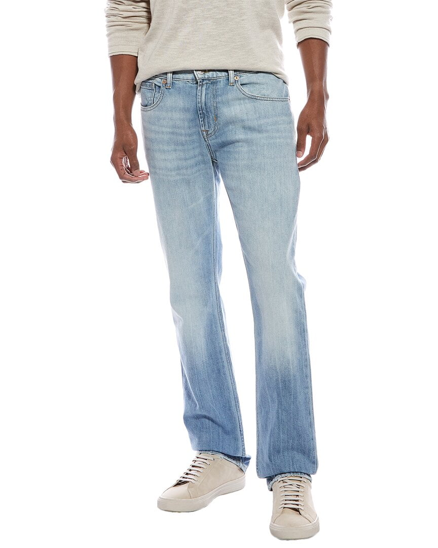 7 For All Mankind mens Heritage The Straight Outline Jean, 33, Blue ...