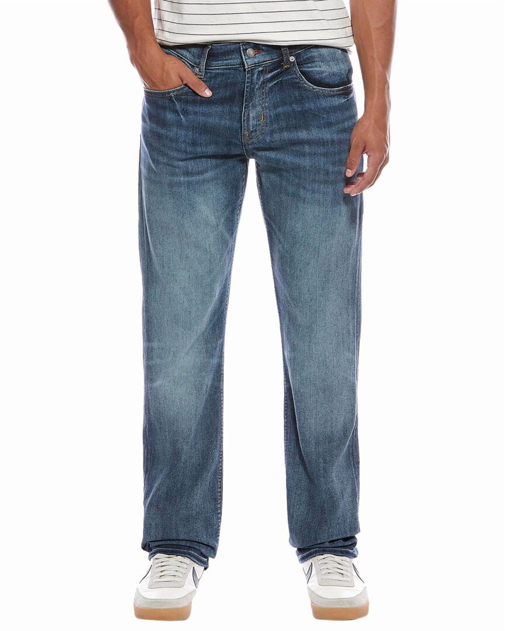 7 For All Mankind mens The Straight Coachella Jean, 34, Blue - Walmart.com