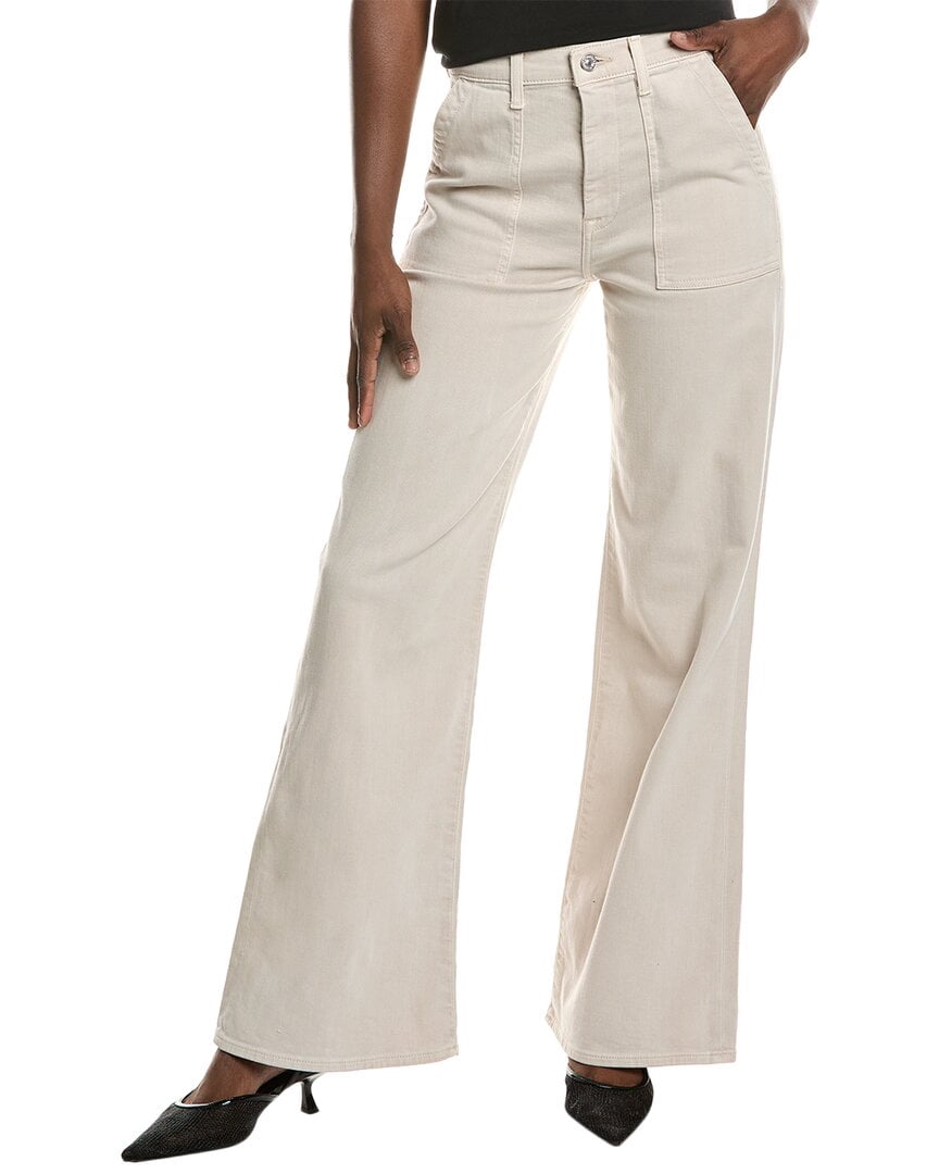 7 For All Mankind womens Jo Ultra High-Rise Sand Jean, 25, Brown ...