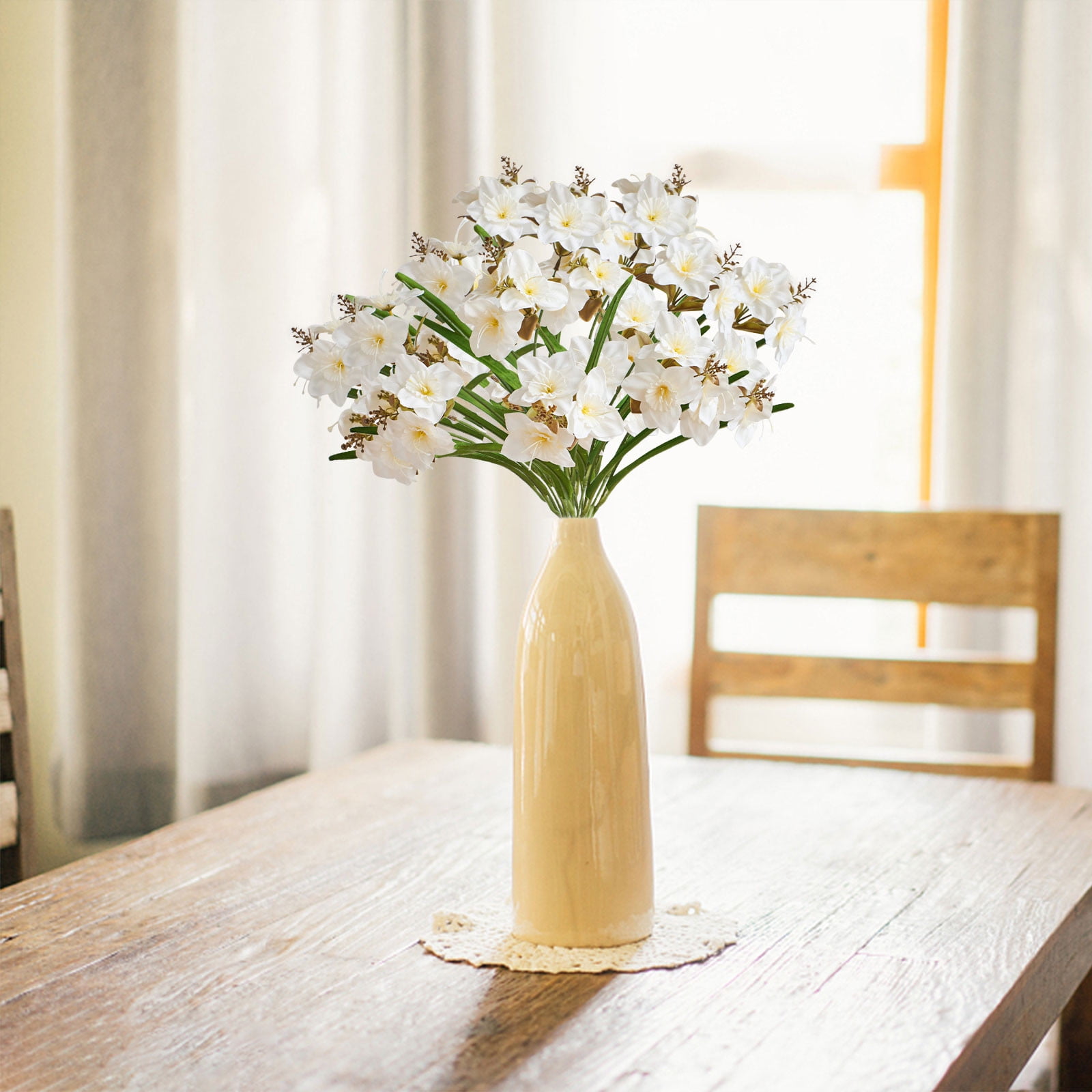 7 Forked 60cm Simulation Artificial Flower Bouquet Centerpieces for ...