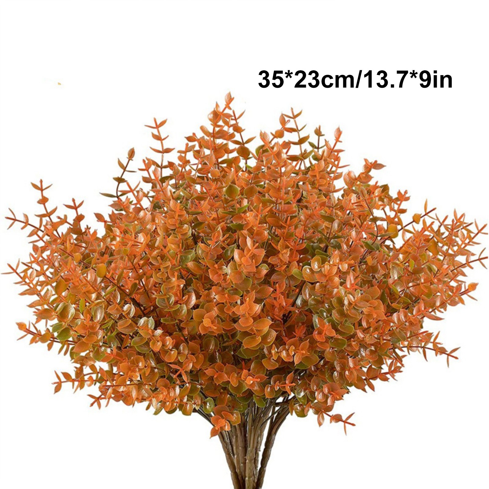 7 Forked Eucalyptus Autumn Simulation Eucalyptus Decorative Plant ...