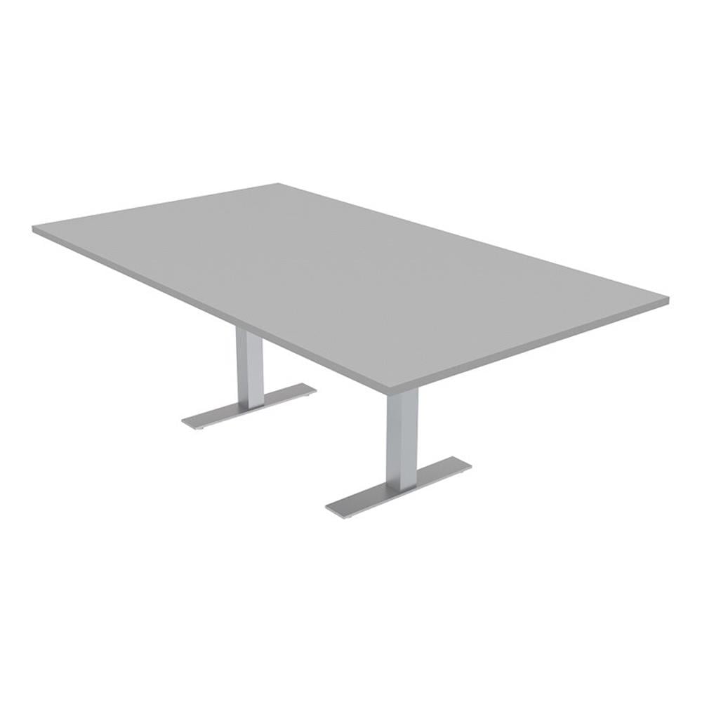 8 Person Rectangular Conference Table T-Legs Harmony Series 7 Foot ...