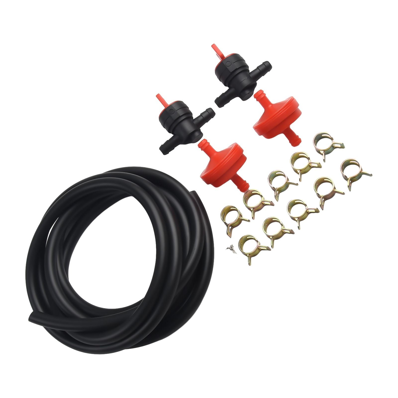 7\' Fuel Line Hose 1/4\" Id 3/8\" Od Kit For Mtd For Craftsman For Troy ...