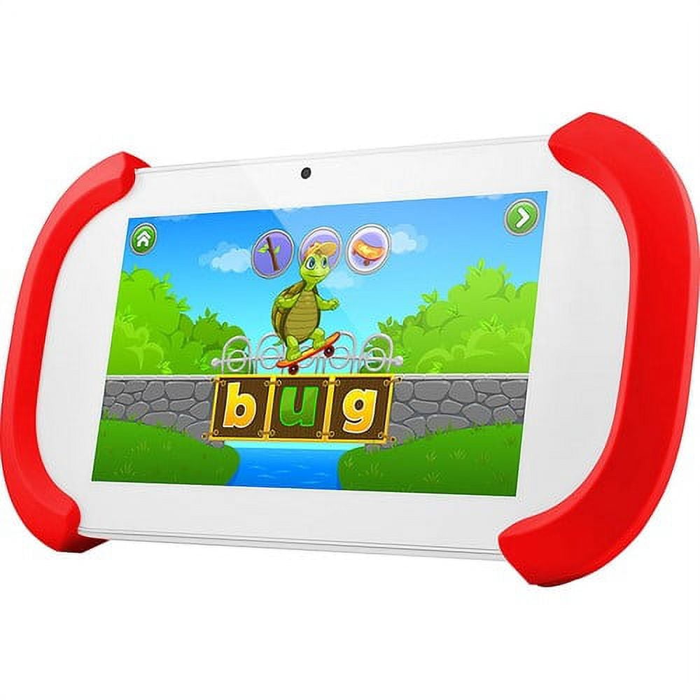 Ematic 7" FunTab HD Kid-Safe Tablet, Android 5.1 Lollipop, Educational ...