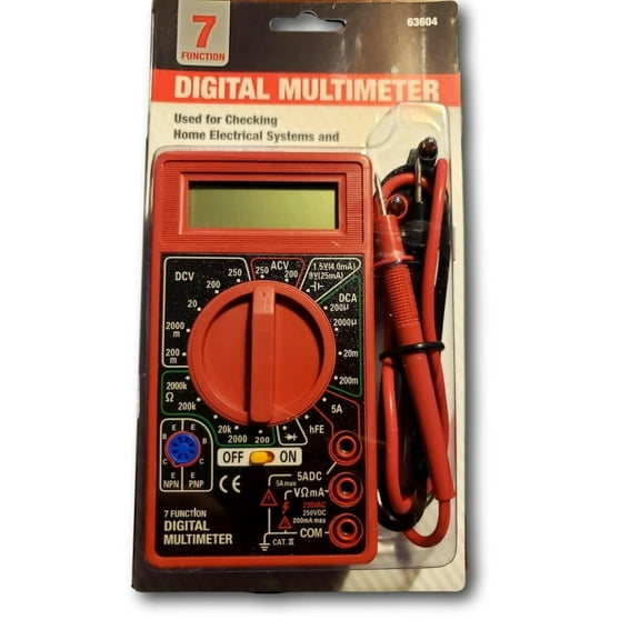 HyperTough Multimeter, 14-Range - Walmart.com