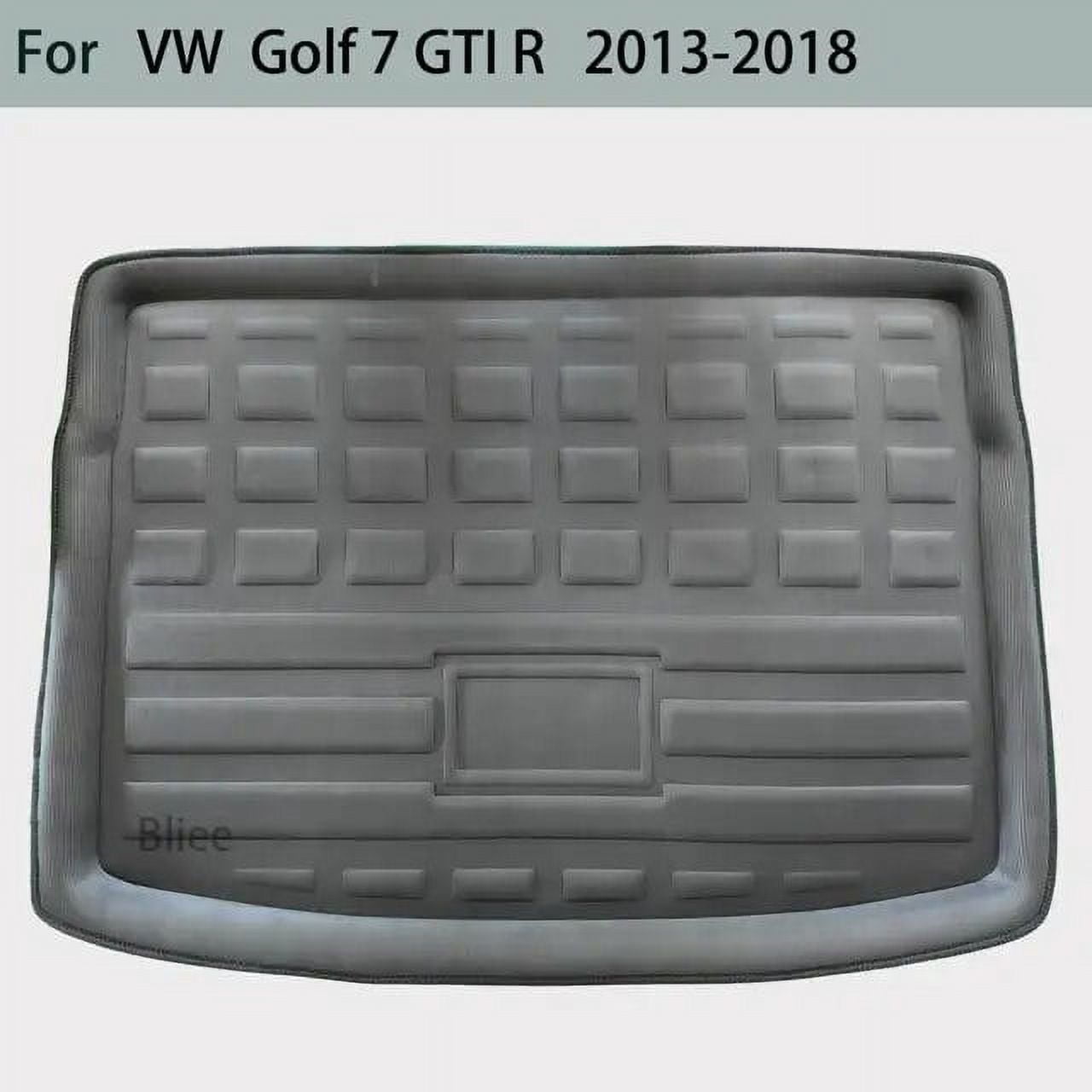 7 GTI R Mk7 2013 2014 2015 2016 2017 2018 Rear Trunk Mat Cargo Liner Boot Floor Tray 3D Accessories Walmart