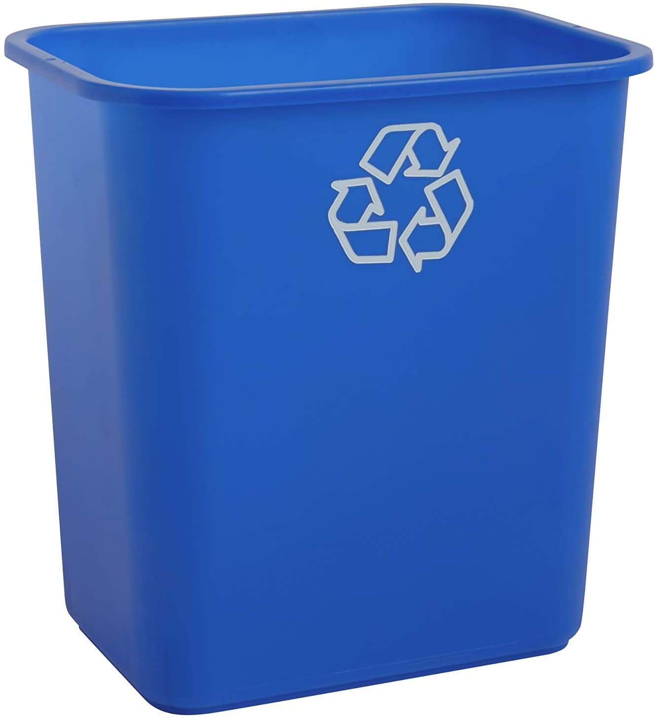 7 Gallon / 28 Quart Space Saving Trash Wastebasket Fits Under Desk and ...