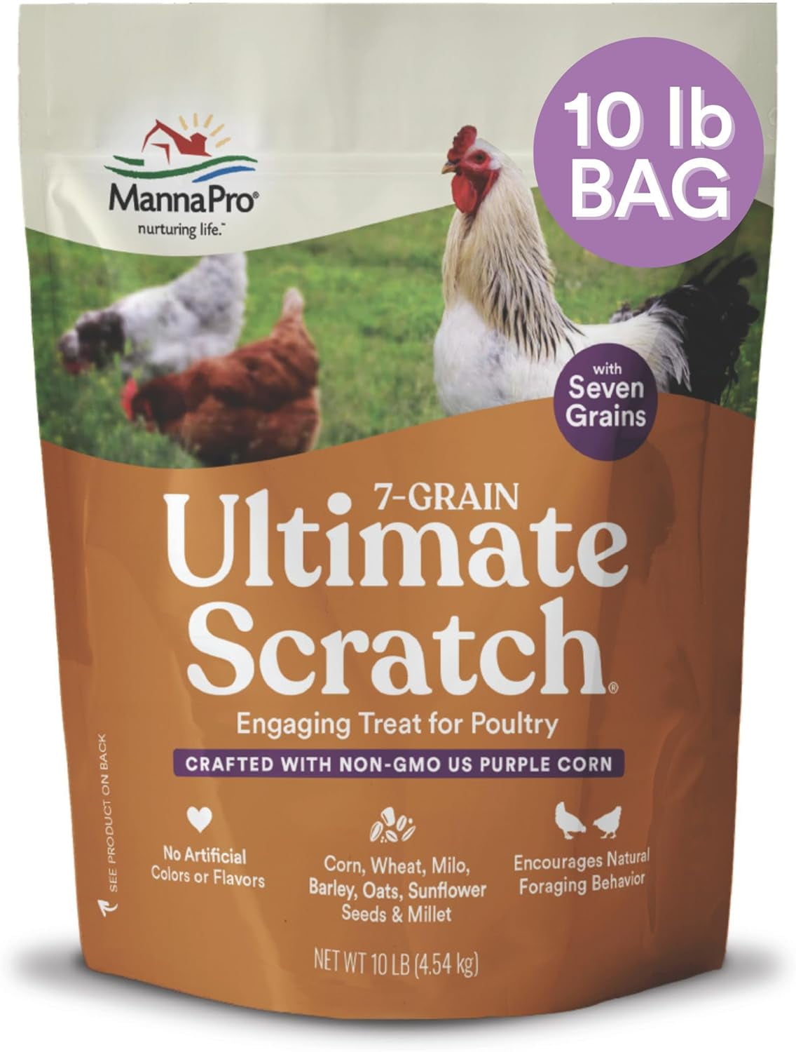 7-Grain Ultimate Chicken Scratch – Non-GMO Scratch Grain Treat for ...