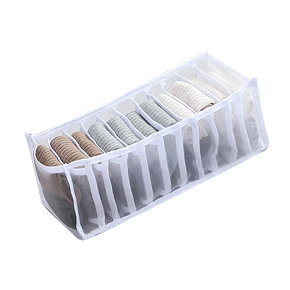 7 Grids Jeans Storage Box Closet Wardrobe Clothes Compartment Boxes ...