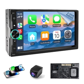 Carpuride Wireless Car Stereo for Apple Carplay 7" Portable Touch ...