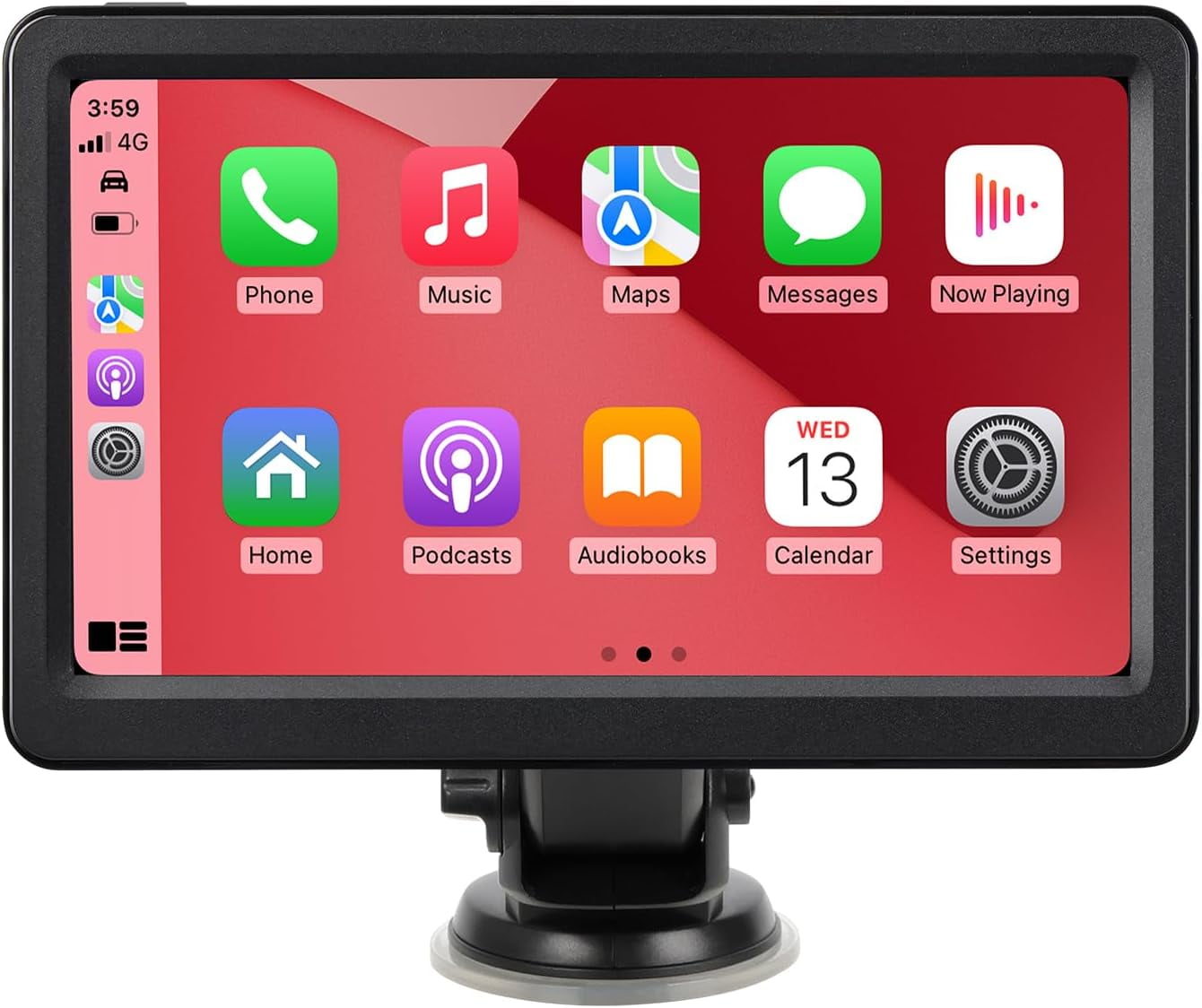 7" HD Wireless Carplay Screen for Car, Touch Screen Portable Car Stereo ...