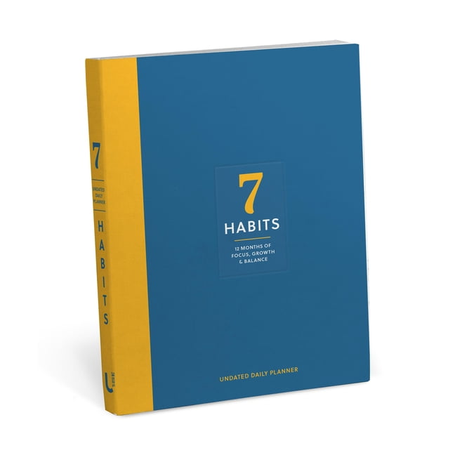 7 Habits The 7 Habits Daily Planner: An Undated 12-Month Planner for ...