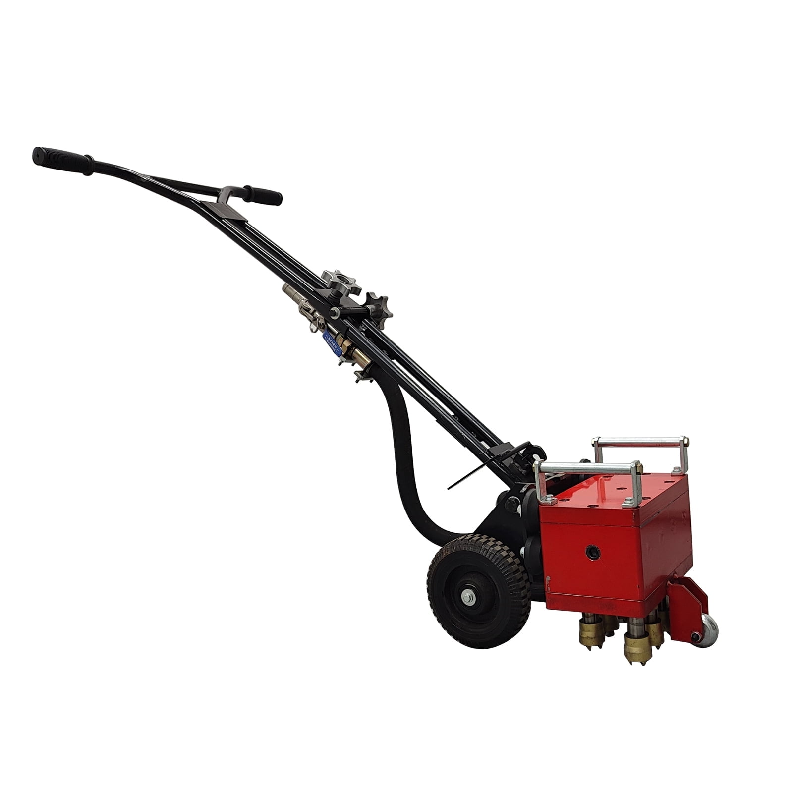 7 Head Hand-pushed Pavement Retreader Pneumatic Road Retreader Concrete ...