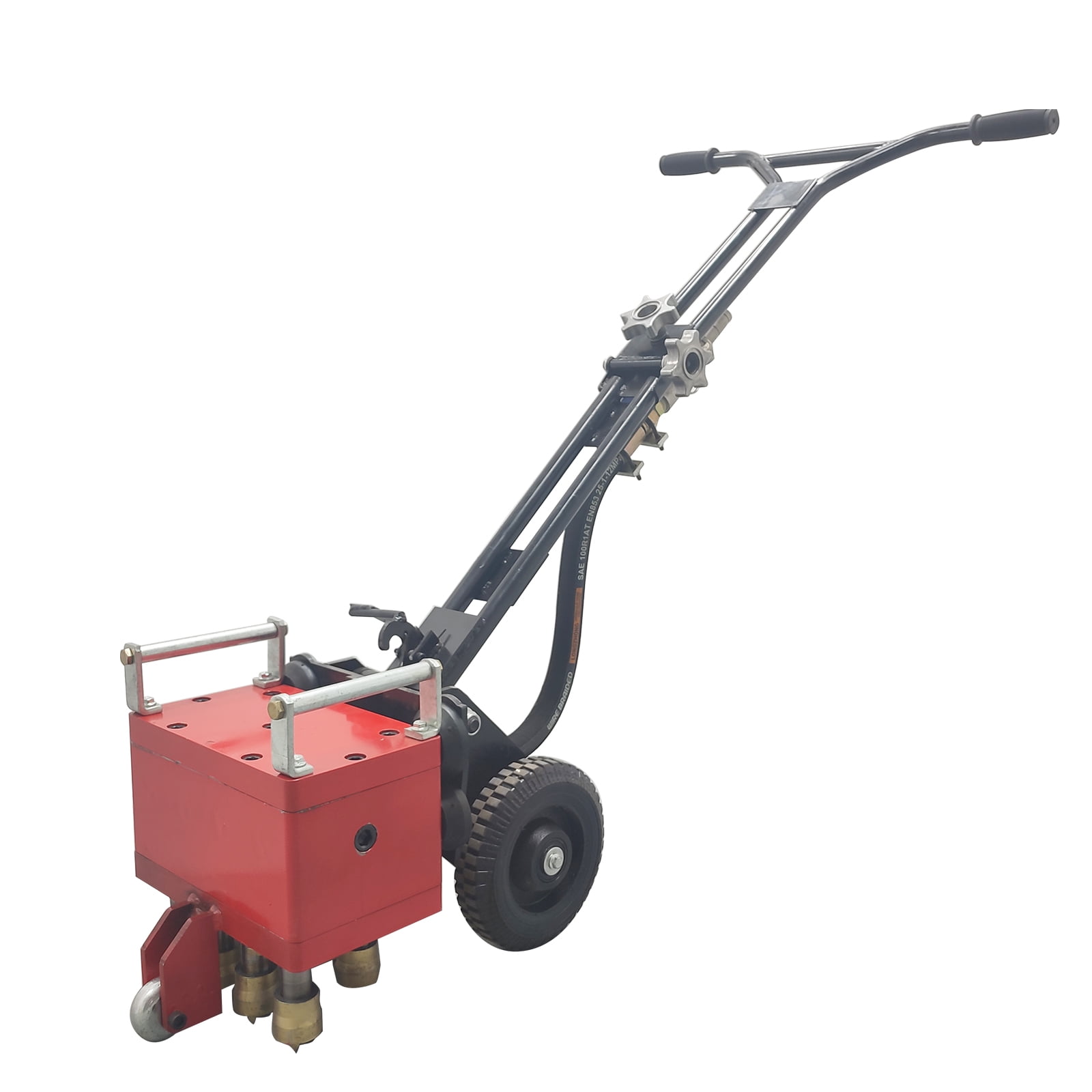 7 Heads Handheld Concrete Floor Scabbler Concrete Road Milling Machine ...