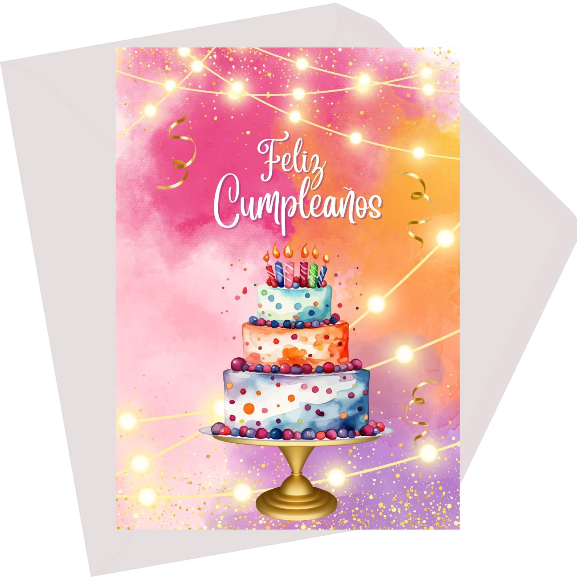 7 Hills Cards - Spanish Birthday SMRCards, Feliz Cumpleaños card ...