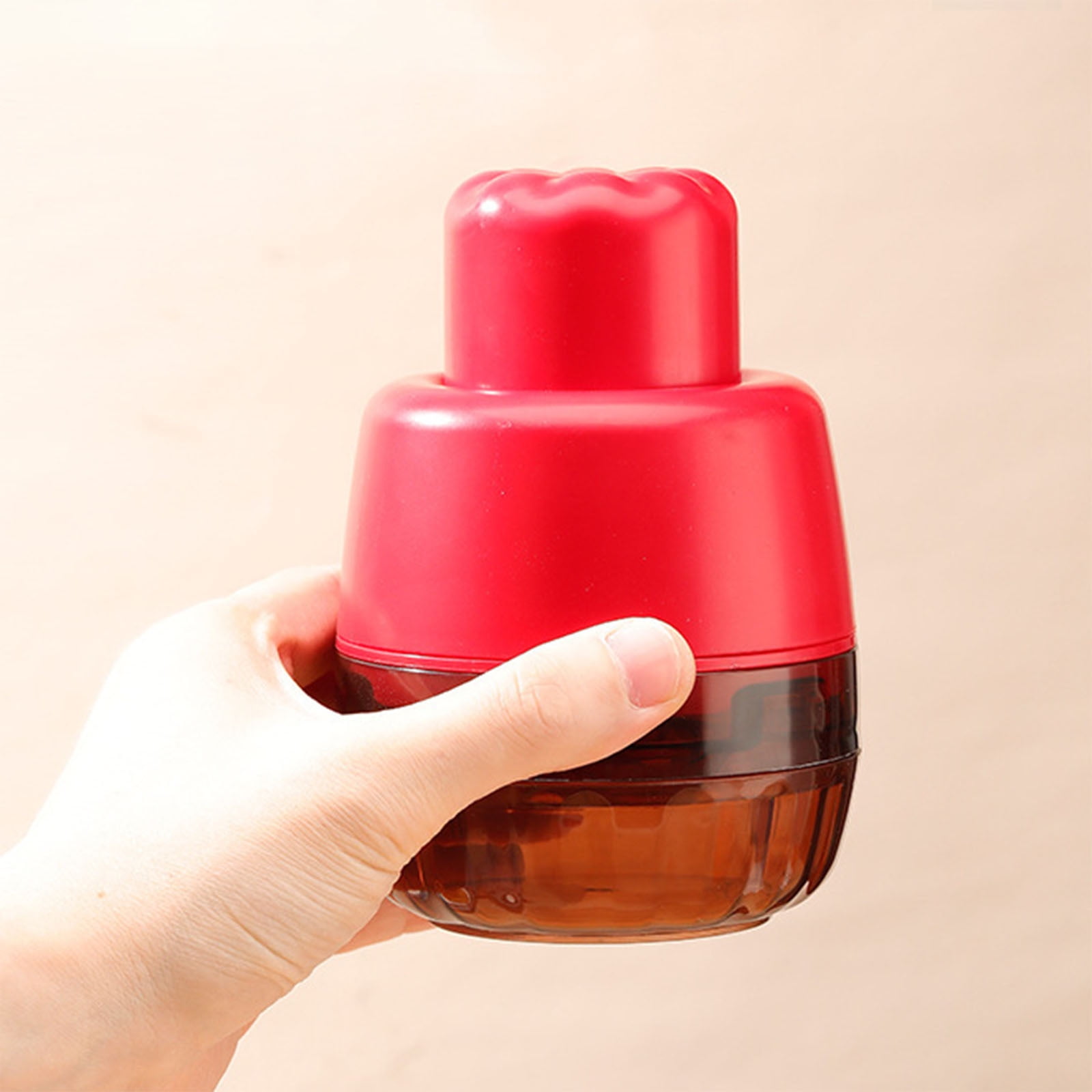 7 Hole Cherry Pitter Tool, One-Hand Operation Cherry Pitter for Canning ...