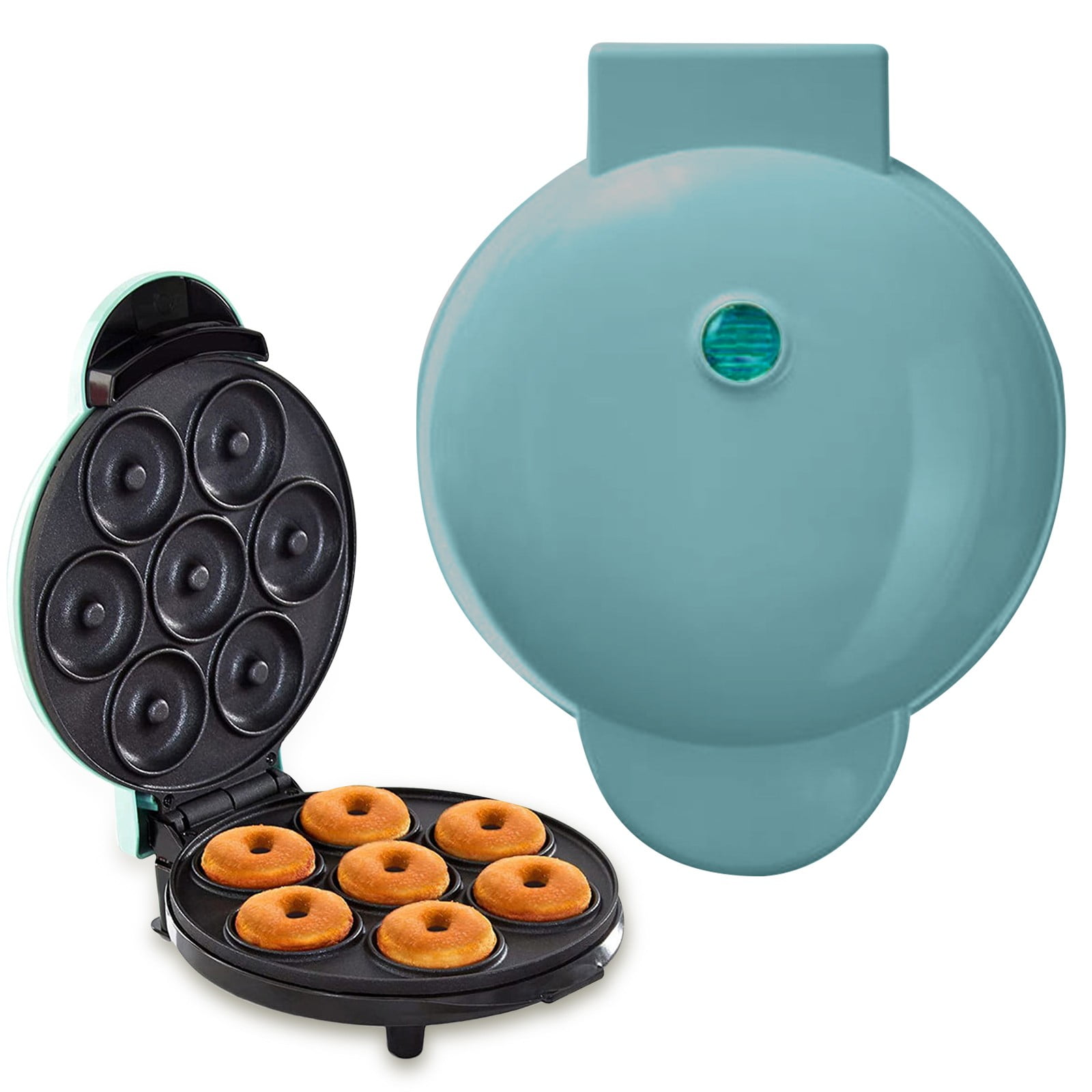 7 Hole Maker Non Stick Donut Machine With Automatic Timer Perfect For ...