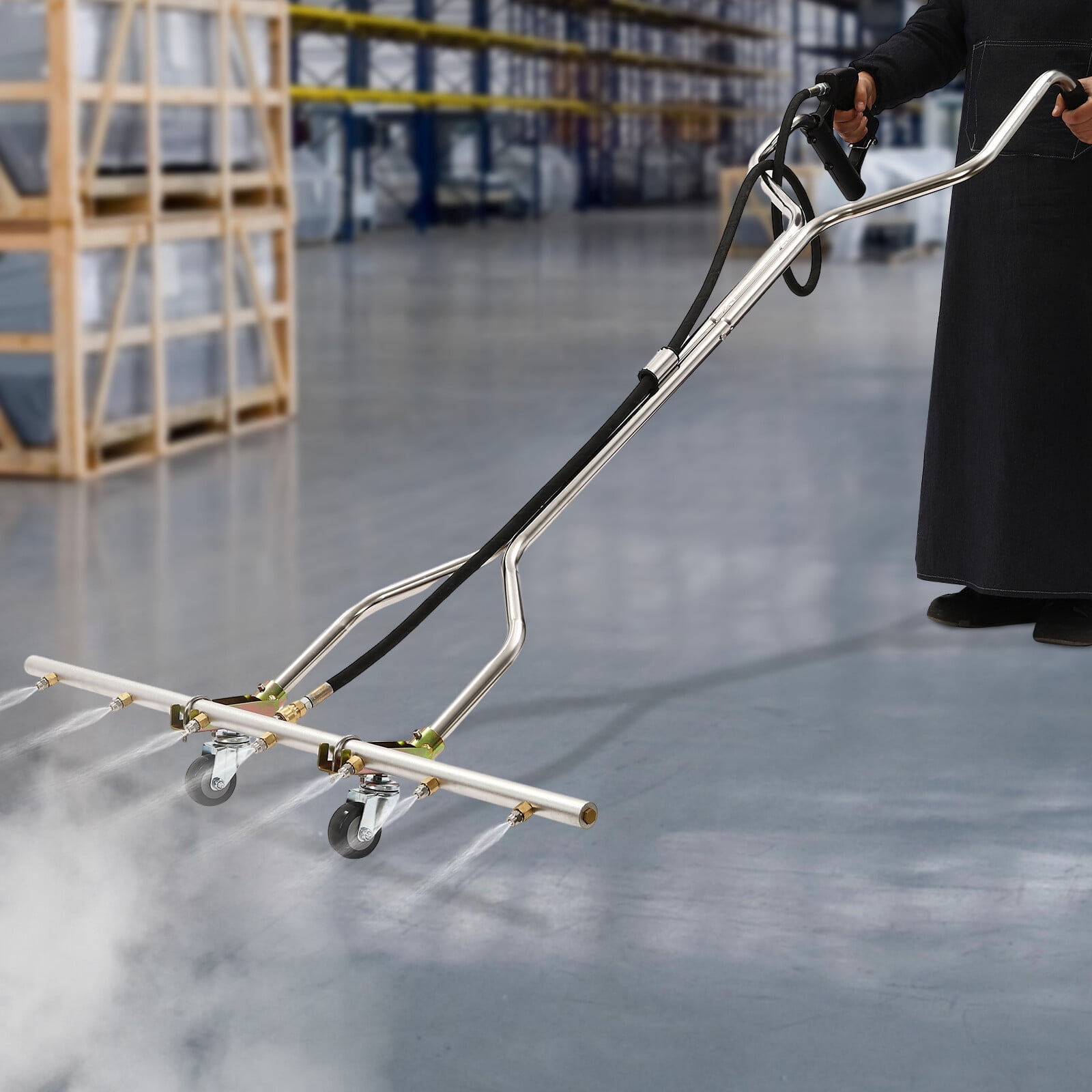 7-Hole Water Broom, 5000psi Max Pressure, 10.57gal/min Flow, 65 ...