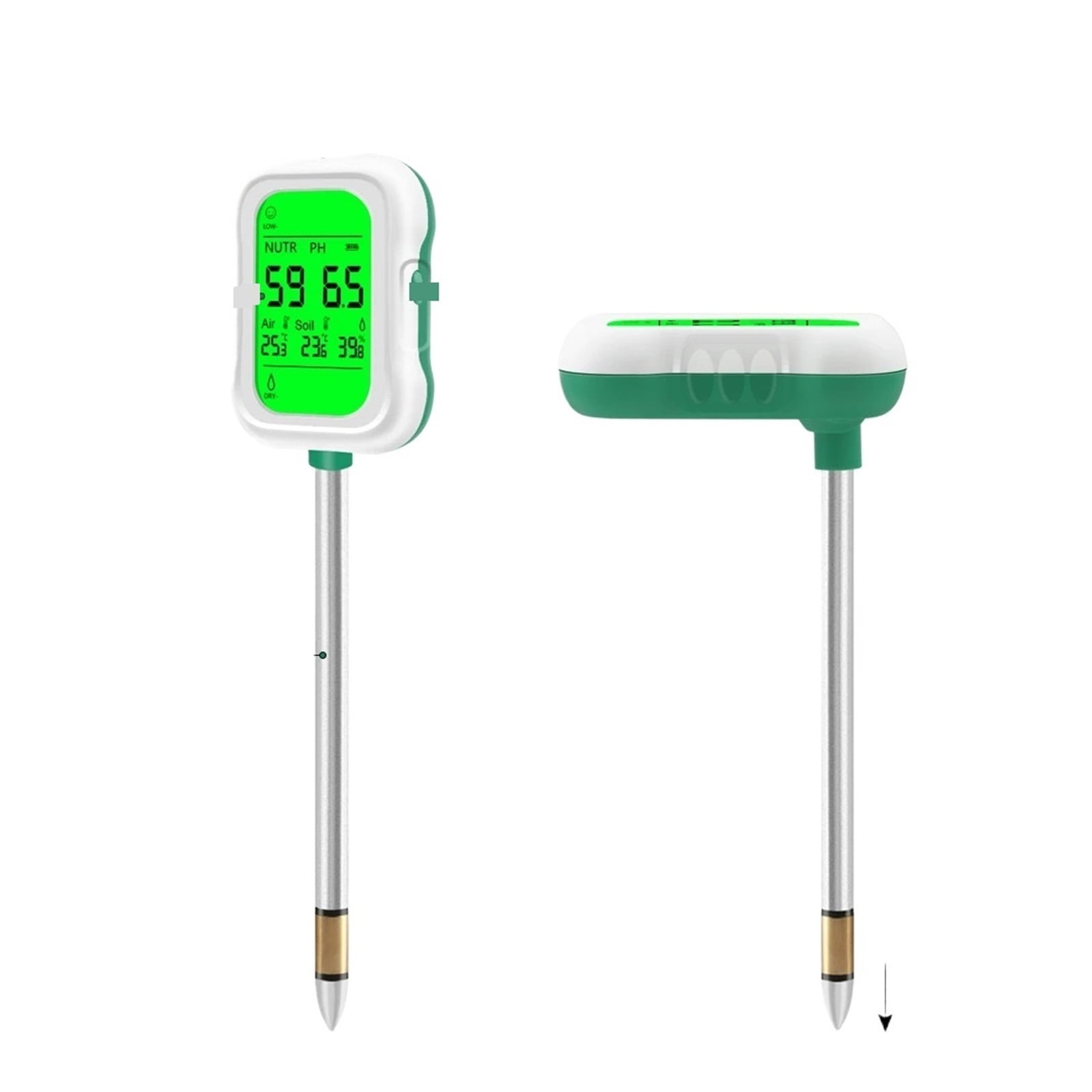 7-In-1 Digital Soil Tester PH Moisture Light Fertility Temperature ...