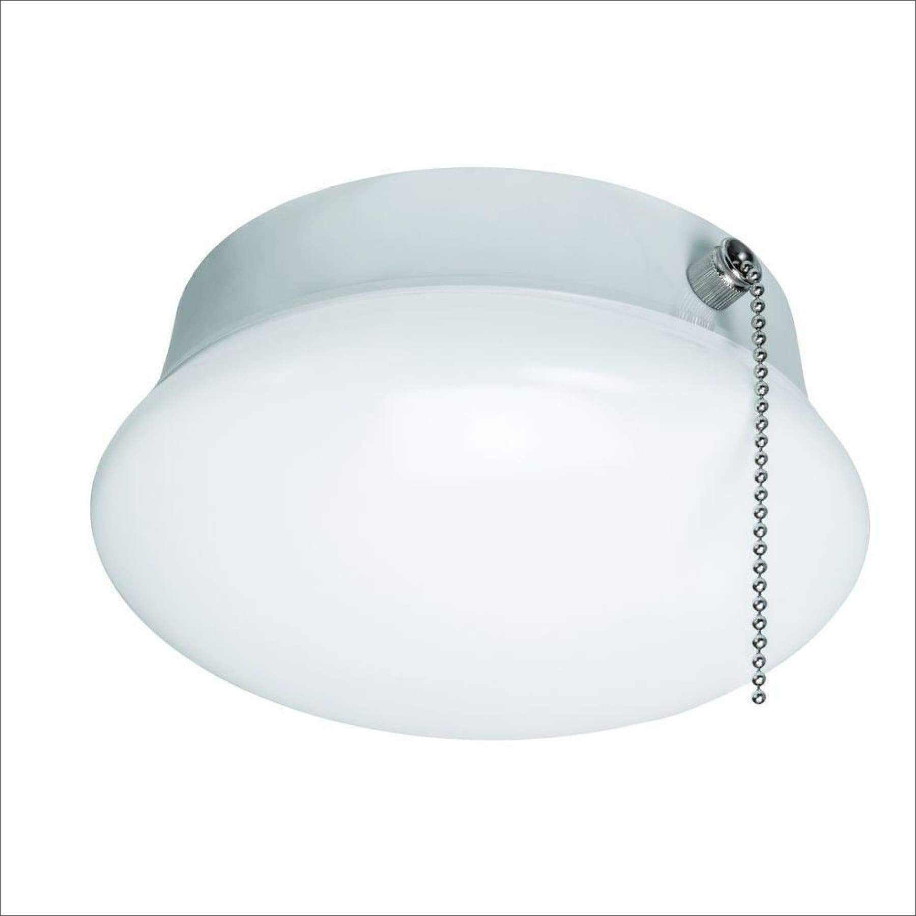 7 In. Bright White LED Flush Mount Ceiling Light for Indoor Hallway ...