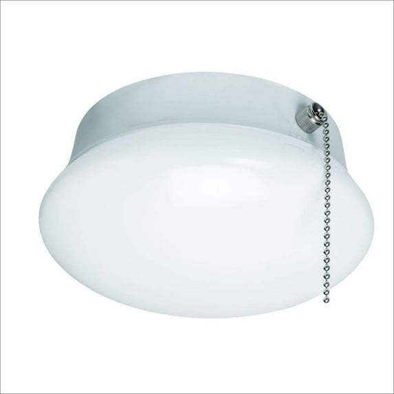 7 In. Bright White LED Flush Mount Ceiling Light for Indoor Hallway ...
