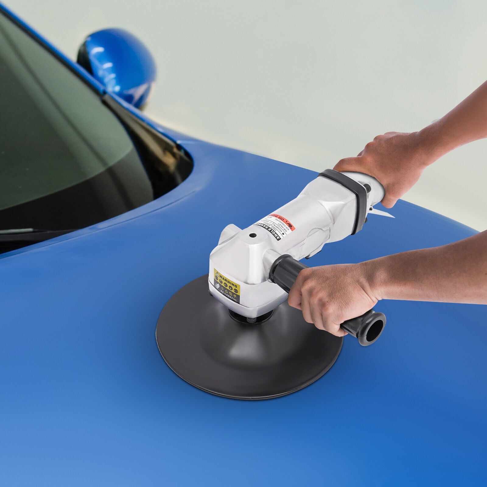 7 In Pneumatic Angle Sander Polishing Machine Air Angle Floor Stones ...