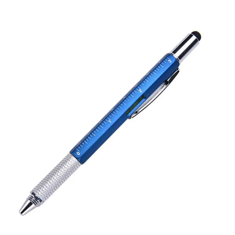 7 In1 Multifunction Ballpoint Pen with Modern Handheld Tool Measure ...