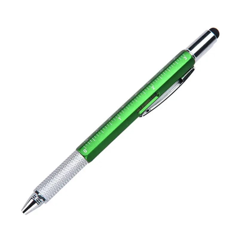 7 In1 Multifunction Ballpoint Pen with Modern Handheld Tool Measure ...