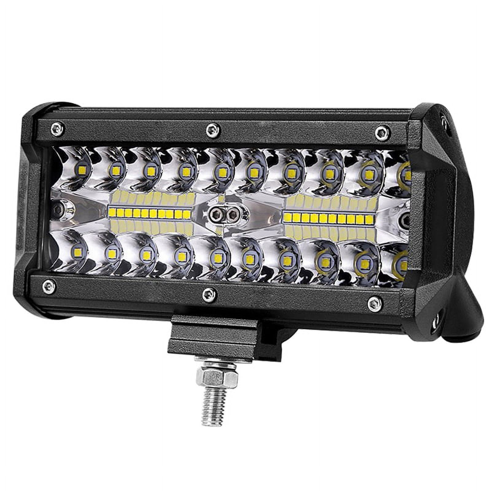 7 Inch 120W Combo Led Light Bars Spot Flood Beam for Work Driving ...