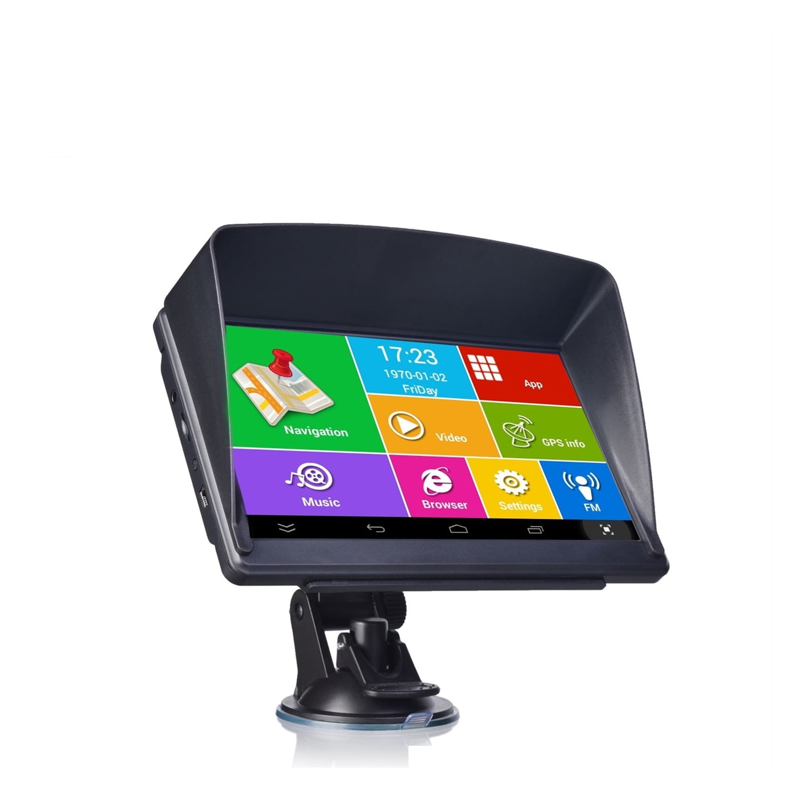 7" Inch 16GB RAM+512MB Car GPS Navigation Sat Na AV-IN Bluetooth WIFI ...