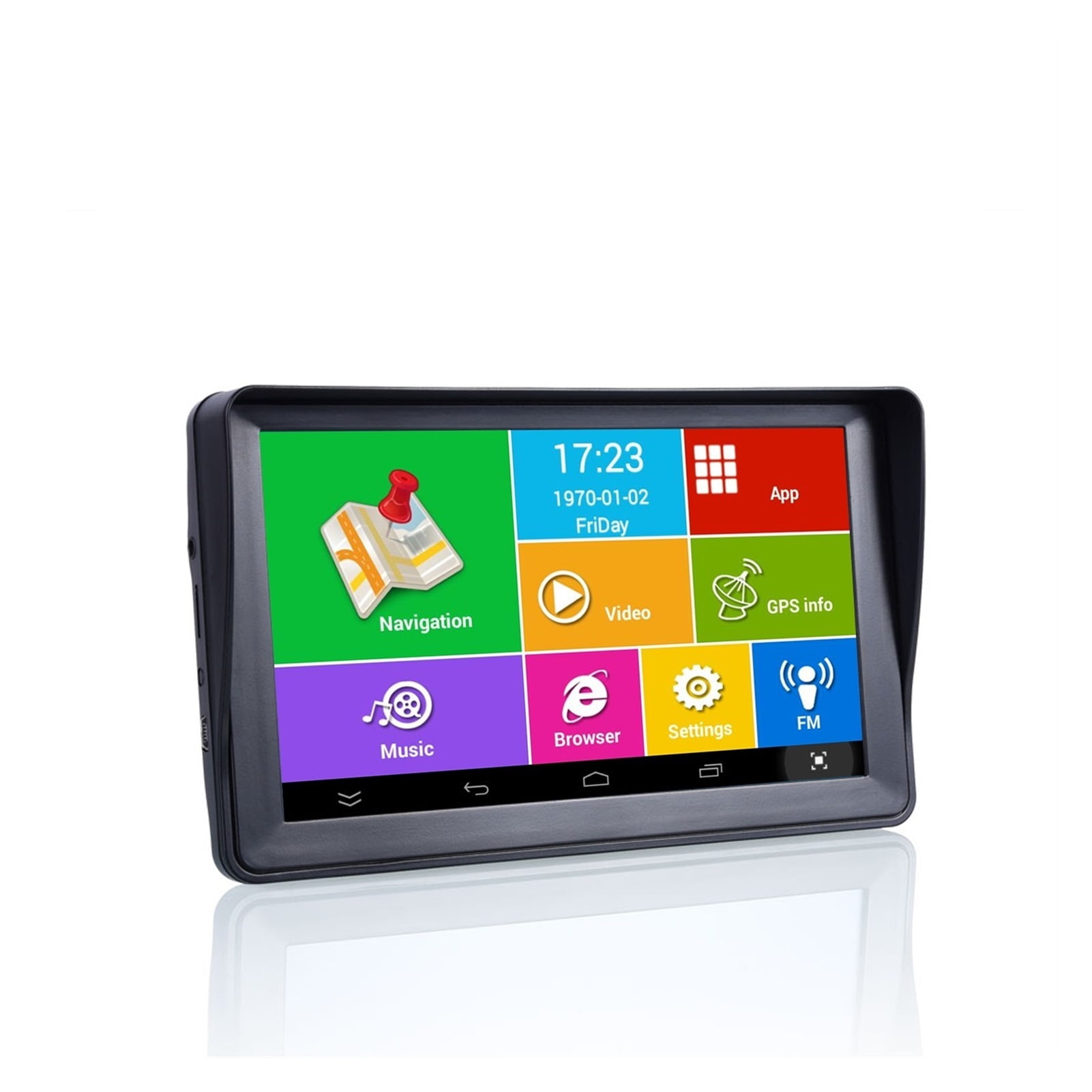 7" Inch 16GB RAM512MB Car GPS Navigation Sat Na AV-IN Bluetooth WIFI FM ...