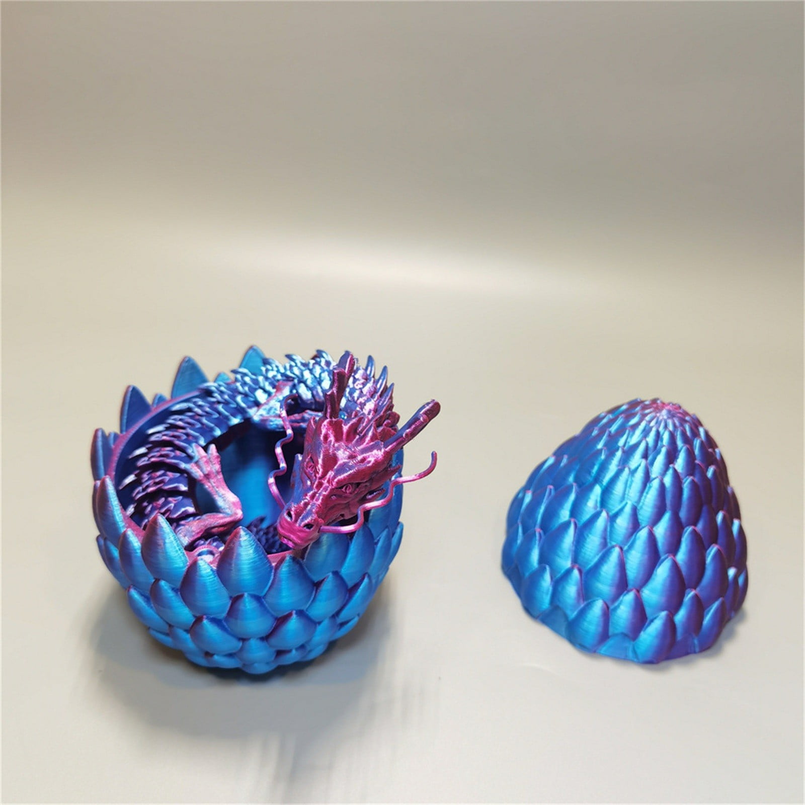 7 Inch 3D Dragons Set,Dragon Egg Fidget，Mini Dragon Egg Set,3D Printed ...