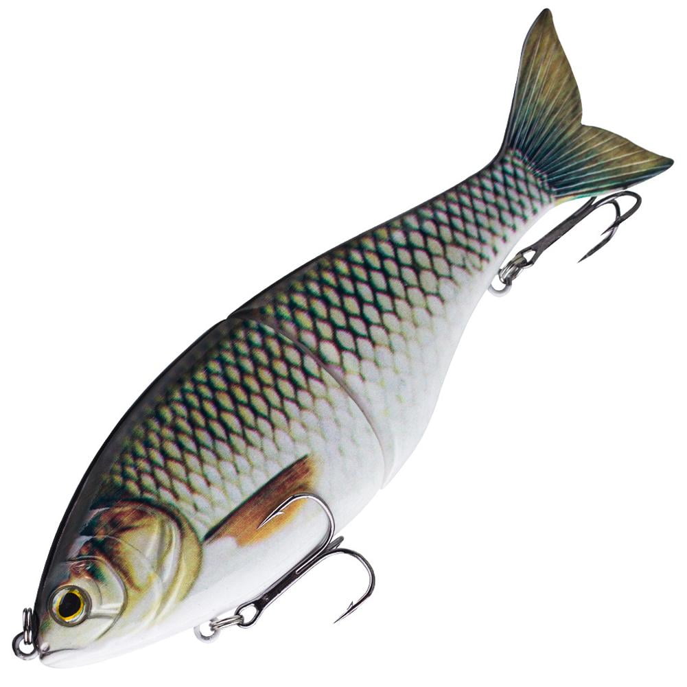 7 Inch 82g Glide Bait 2-Piece Jointed Swimbait Sinking Saltwater Hard ...