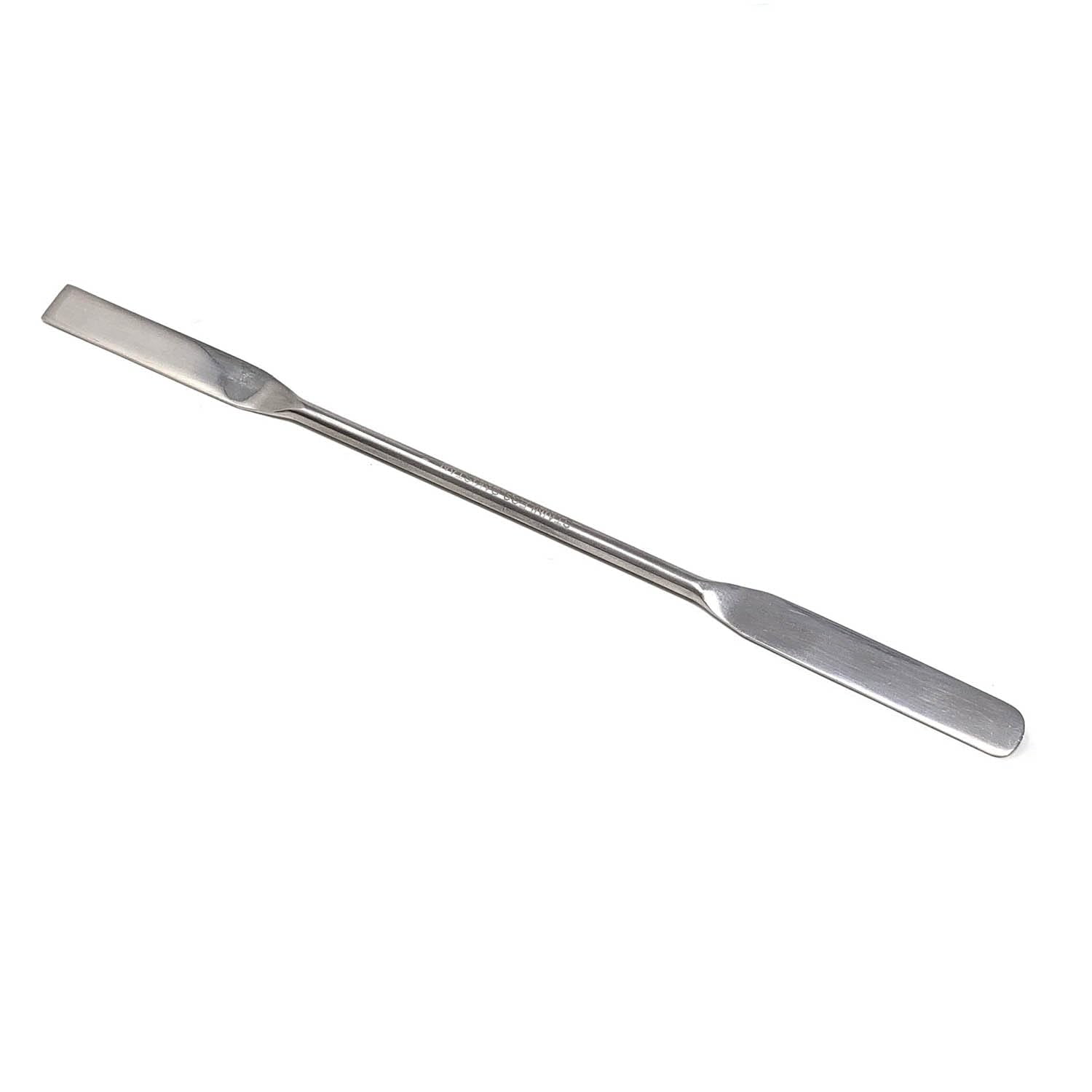 7-Inch A2Z Stainless Steel Double-Ended Lab Spatula – Flat Ends for ...