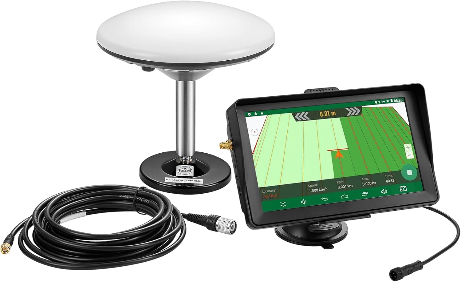 7 Inch Agricultural Tractor GPS Guidance System High Precision Farming ...