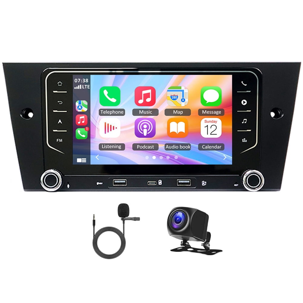7 Inch Android 14 Car Stereo for BMW 3 Series E90 2005-2011, 4+64G with ...