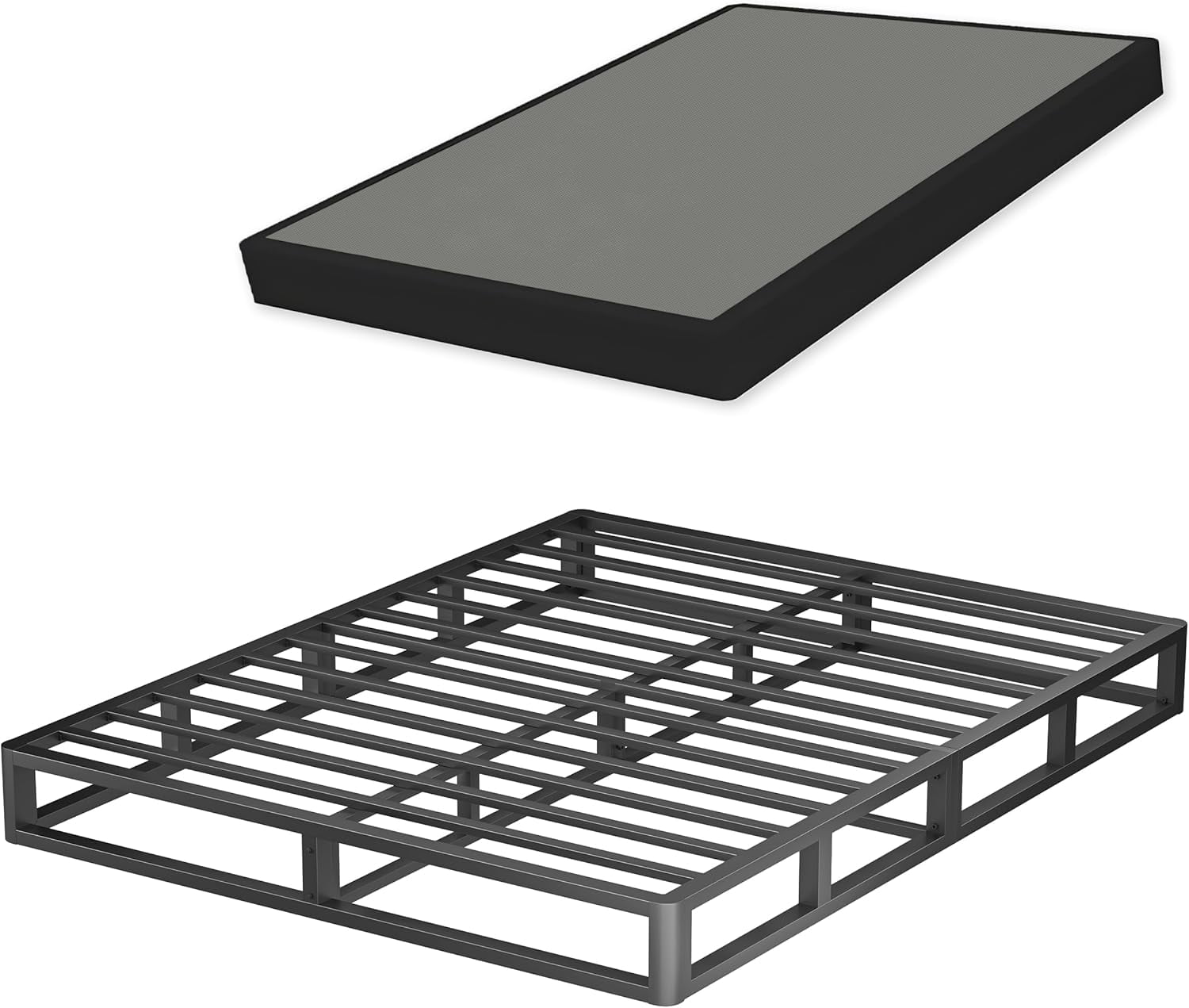 7 Inch California King Metal Box Spring with Round Corners - 3000 lbs ...