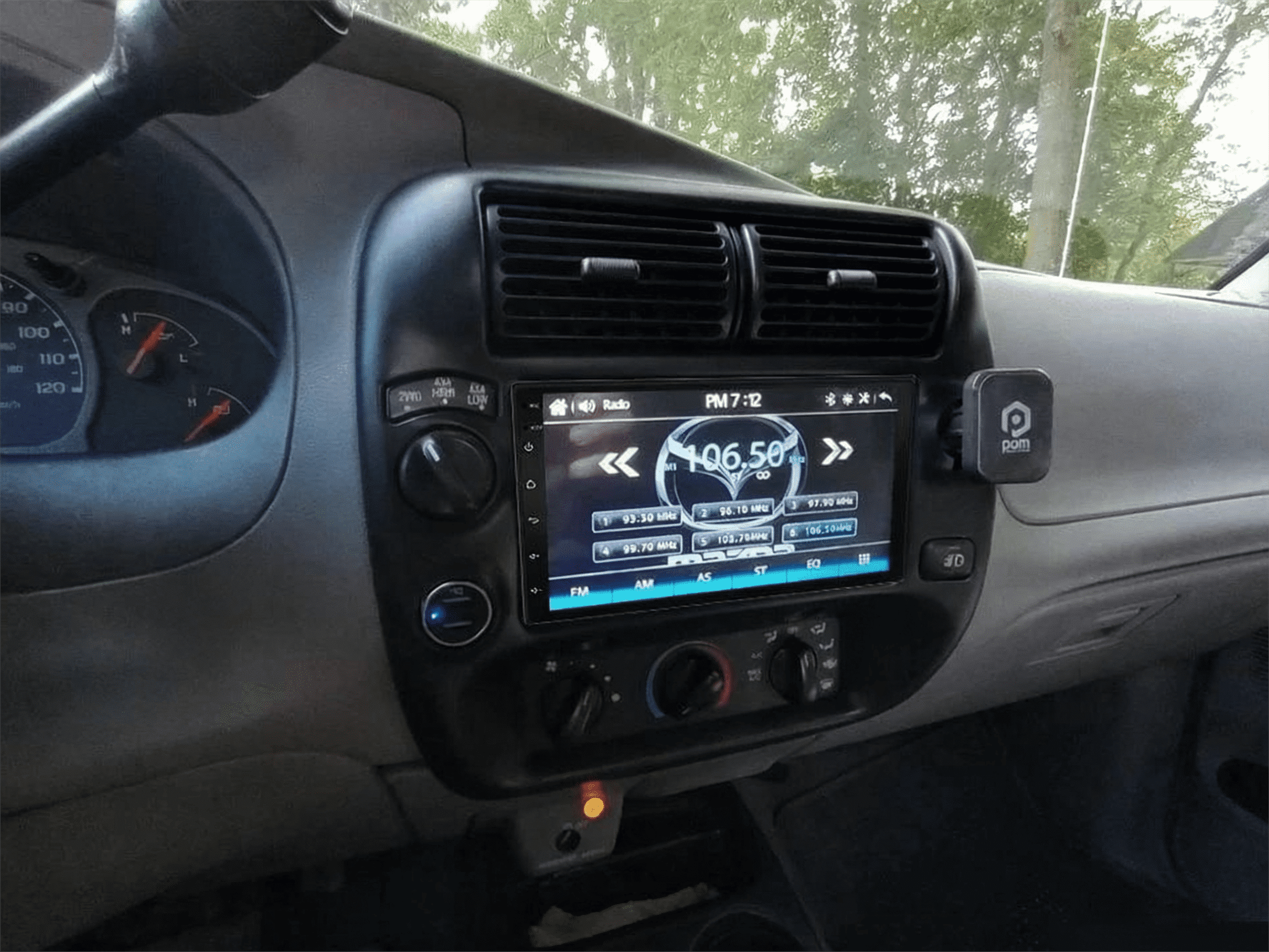 7-Inch Car Navigation Android 15 GPS Navigation WiFi Bluetooth Carplay ...