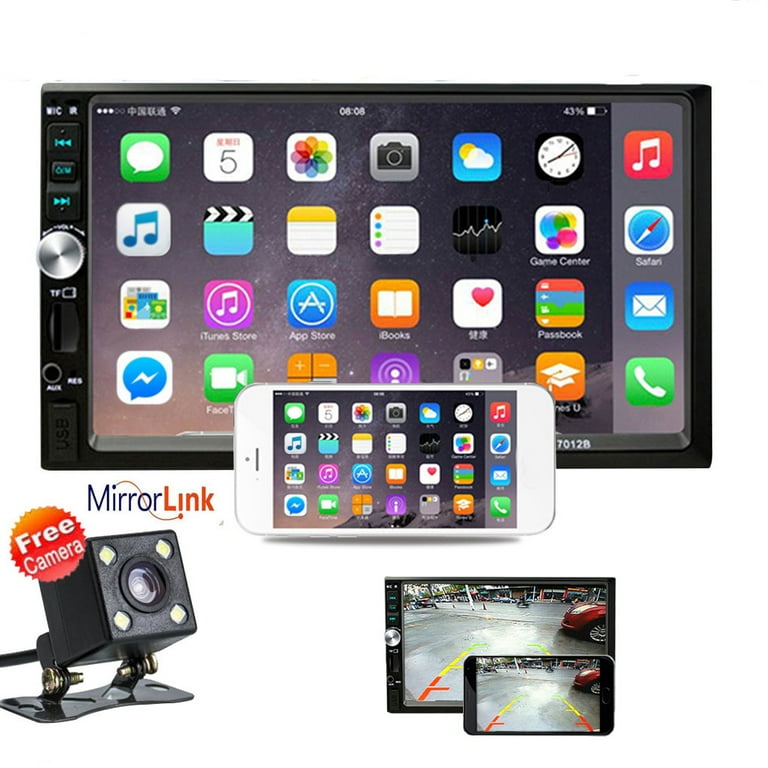 Bluetooth head unit with reverse camera store