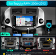 7 Inch Car Stereo Radio for Toyota RAV4 2006-2012 Android 14 Car Player ...