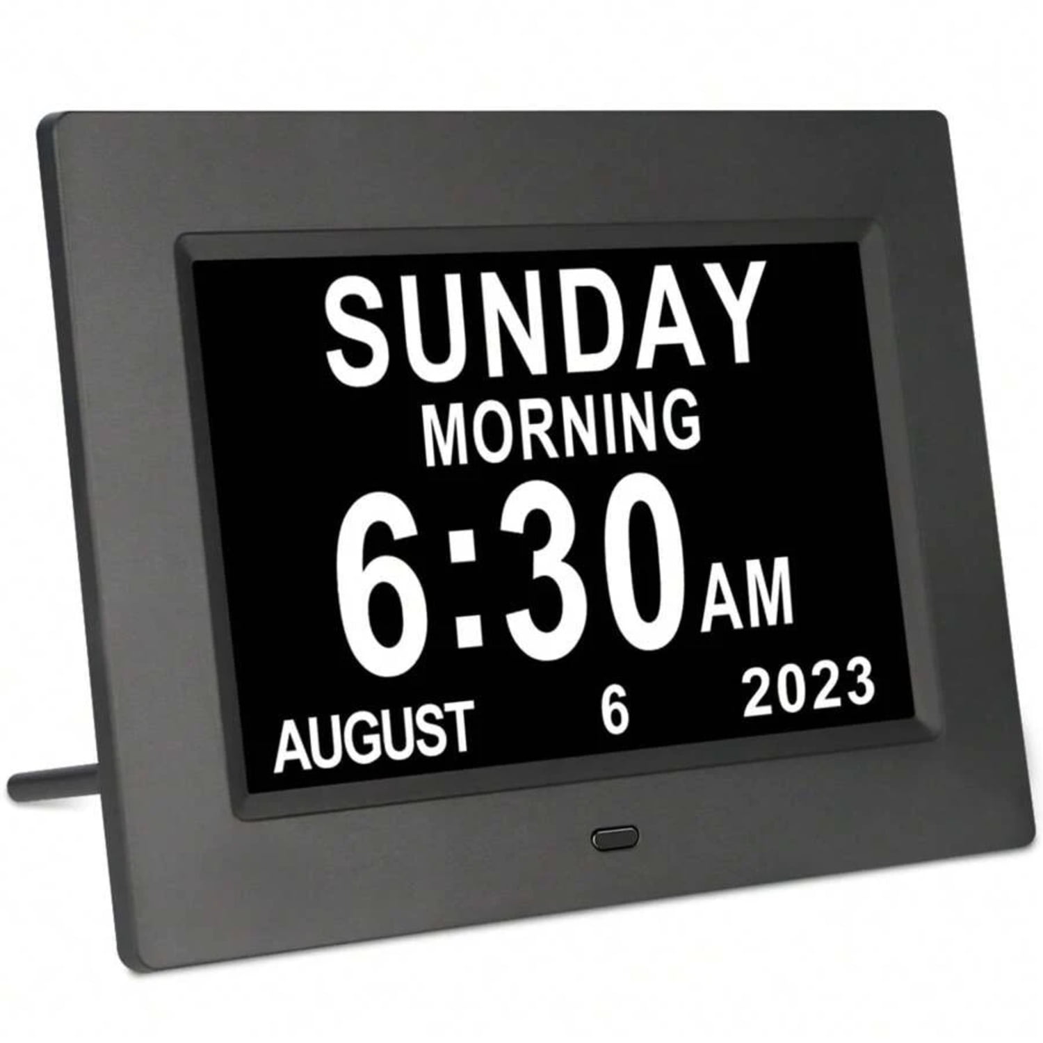 7 Inch Clock With Day And Date For Elderly Large Display Digital Clock ...