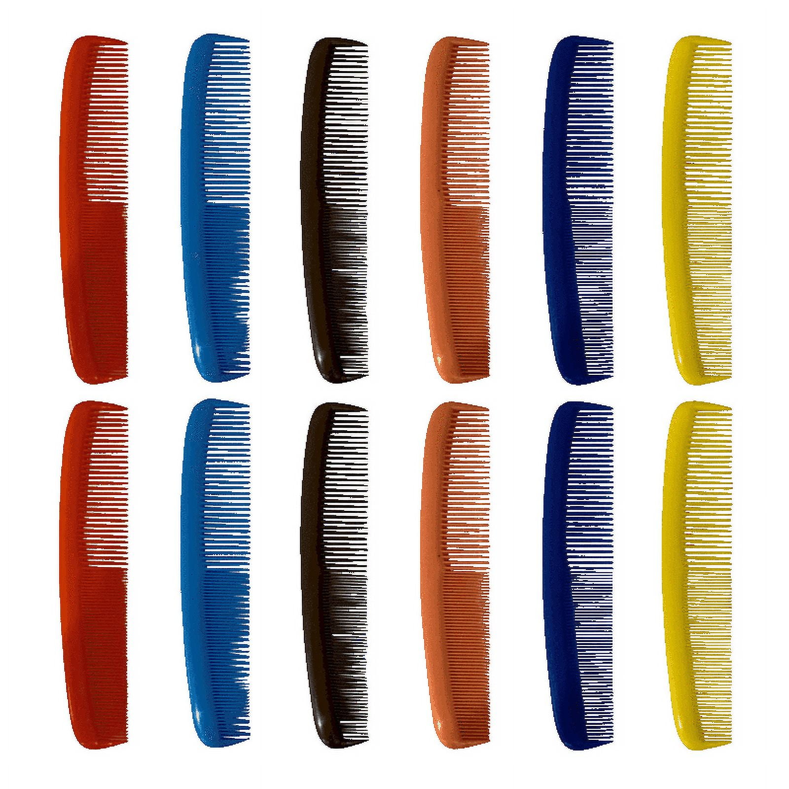 7 Inch Colorful Hair Combs for Men and Women - Walmart.com