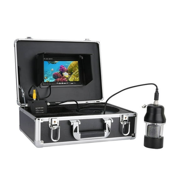 7 Inch DVR Recorder 20m 50m 100m Underwater Fishing Video Camera Fish ...