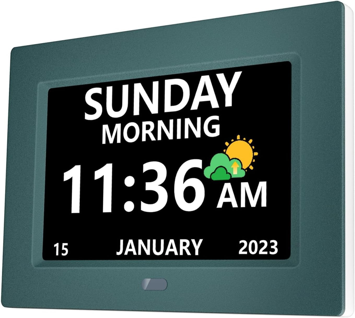 7 Inch Digital Clock with Day and Date for Elderly Alzheimer's Dementia ...